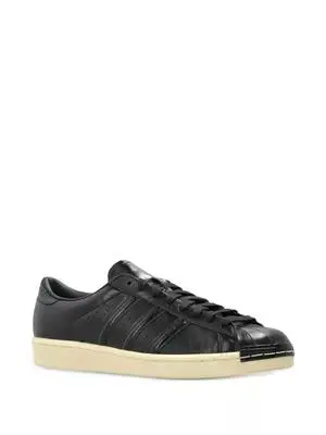 Adidas Superstar Vintage Leather Sneakers - Black