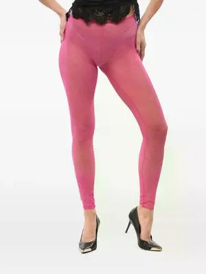 Dsquared2 Monogram-pattern Tights - Pink