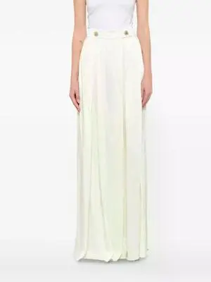 LANVIN Button-detail Pleated Trousers