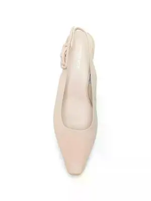 SERGIO MORETTI FIRENZE Pointed-toe Slingback Pumps
