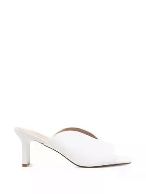SERGIO MORETTI FIRENZE V-cut Open-toe Sandals - White