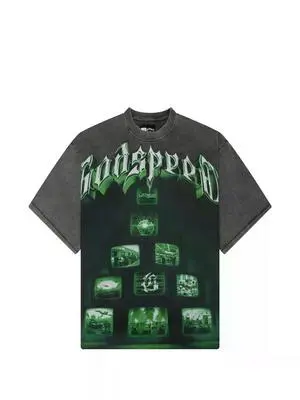 GODSPEED Logo-print Graphic-print T-shirt