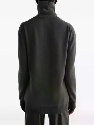 LEMAIRE Stand-collar Cashmere Sweater - Grey