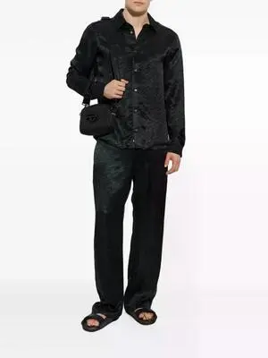 DIESEL® Logo-jacquard Elasticated-waistband Trousers