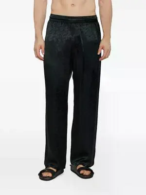 DIESEL® Logo-jacquard Elasticated-waistband Trousers