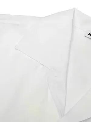JIL SANDER Short-sleeve Poplin Shirt - White