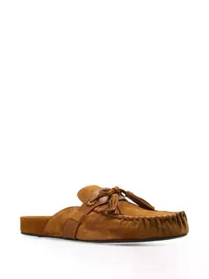 Isabel Marant Étoile Malvin Tassel-detail Mules - Brown