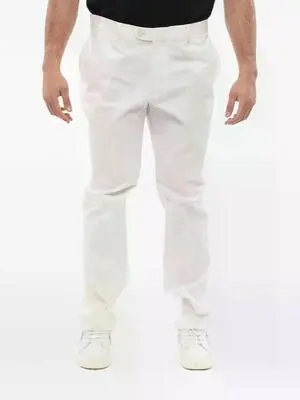 Corneliani Cotton Chino Trousers - White