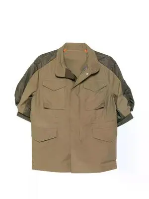 SACAI Sacai Panelled Drawstring-Waist Jacket