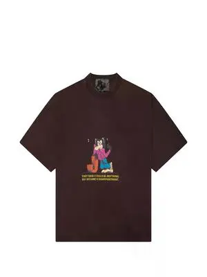 JUNGLES JUNGLES Graphic-print T-shirt - Brown