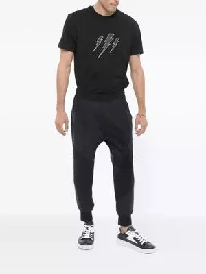 Neil Barrett Panelled Trousers - Black