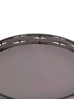 RUDI Woven-design Round Tray
