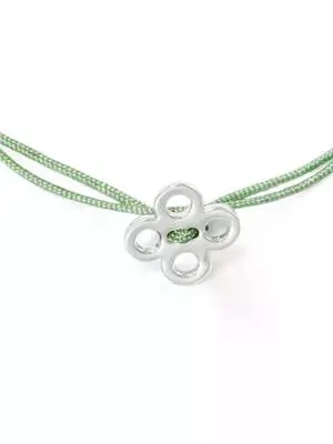 Tory Burch Forget Me Not Cord Bracelet - Green