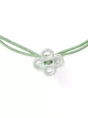 Tory Burch Forget Me Not Cord Bracelet With T Monogram Charm