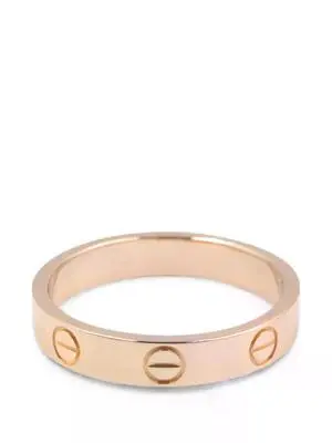Cartier 2010s Mini Love Ring - Pink