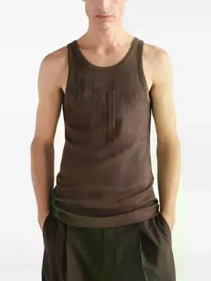 LEMAIRE Ribbed Jersey Tank Top