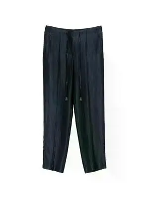 Giorgio Armani Drawstring-fastening Trousers - Blue
