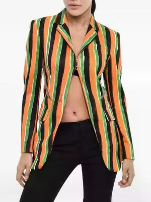Dsquared2 Striped Cut-out Blazer