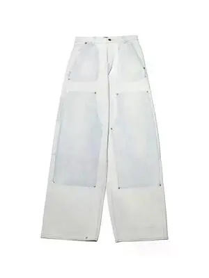 HAIKURE Patchwork Rivet-embellished Jeans