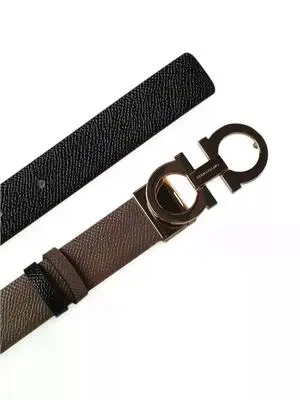 FERRAGAMO Gancini Buckle Reversible Belt