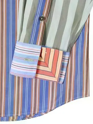 Paul Smith Mix-up Stripe Cotton Shirt