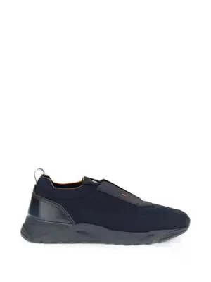 Santoni Panelled Sneakers