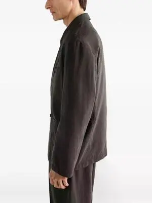 LEMAIRE Light Double-breasted Jacket In Dry Silk