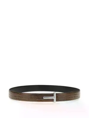 TOM FORD Reversible T Buckle Belt