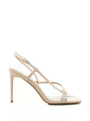 SERGIO MORETTI FIRENZE Strappy Slingback Sandals - Neutrals