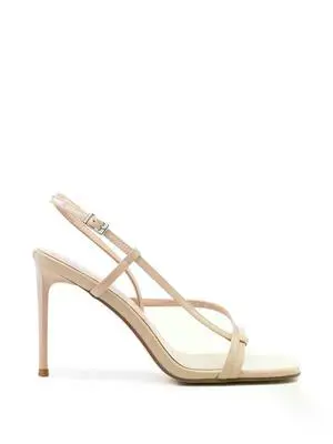 SERGIO MORETTI FIRENZE Strappy Slingback Sandals - Neutrals