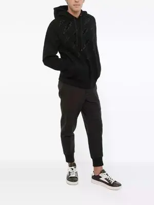 Neil Barrett Thunderbolt Embroidered Hoodie