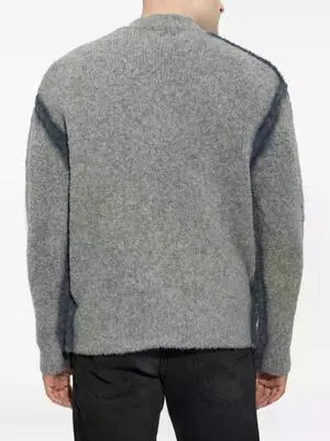 DIESEL® K-remo Brushed-knit Cardigan