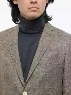 Corneliani Single-breasted Flap-pocket Blazer