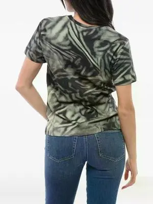 DIESEL® Tie-dye Logo T-shirt - Green