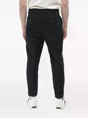 PAOLO PECORA Belted Pleated Trousers