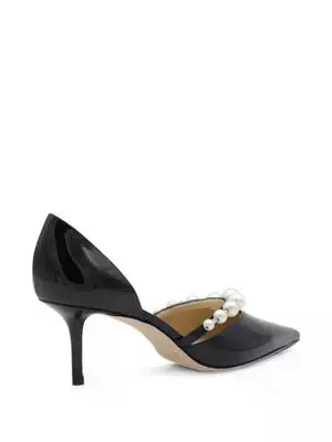 JIMMY CHOO Aurelie Pearl Embellished Pumps