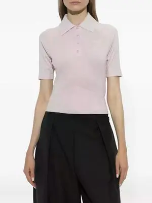 Givenchy Logo-print Cropped Polo Shirt