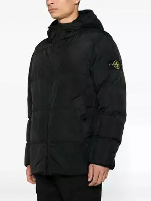 Stone Island Logo-patch Zip-up Jacket