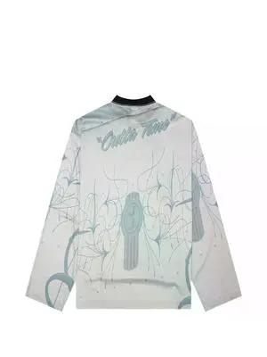 JUNGLES JUNGLES Outta Time" Graphic Mesh Jersey T-shirt
