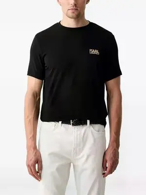 Karl Lagerfeld Logo-print Crew-neck T-shirt