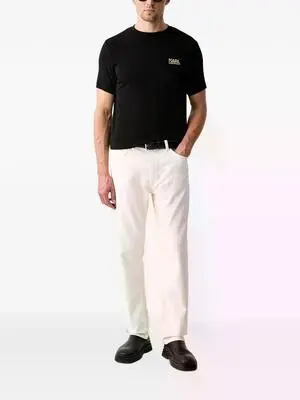 Karl Lagerfeld Logo-print Crew-neck T-shirt