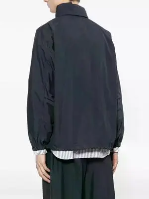 Comme Des Garçons High-neck Zip-up Jacket