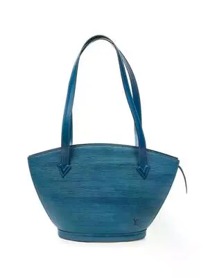 LOUIS VUITTON Louis Vuitton Epi Leather PM St-Jacques Shoulder Bag Blue