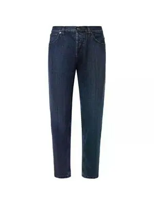 DONDUP Brighton Logo Plaque Jeans