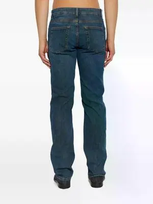 Etro Pegaso Embroidered Tapered Jeans