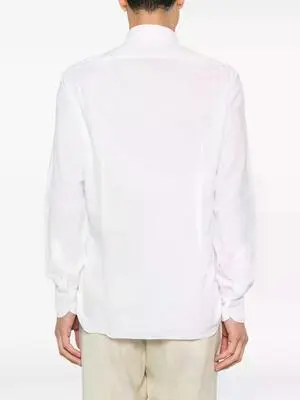 LUIGI BORRELLI Rio Spread-collar Shirt