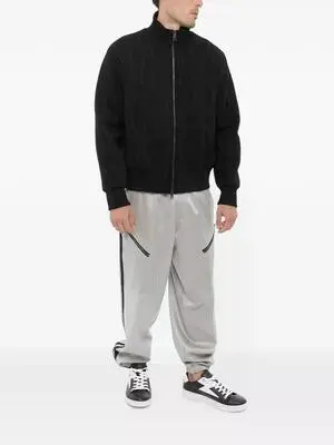 Neil Barrett Embroidered Zip-up Sweatshirt