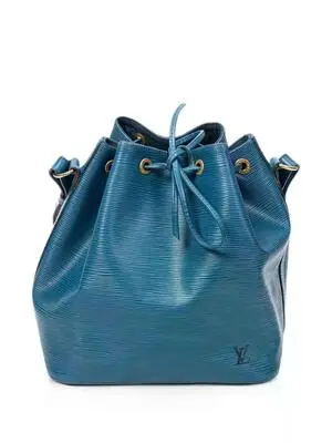 LOUIS VUITTON Epi Noé Pm Bucket Bag - Blue