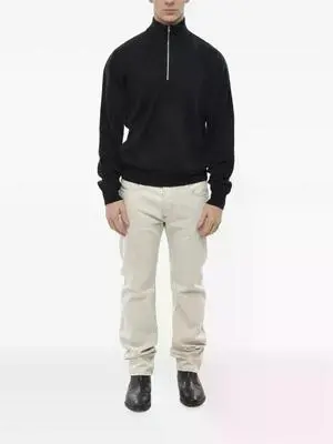 DIESEL® Quarter-zip Turtleneck Sweater