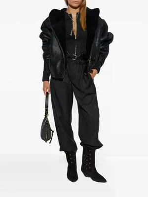 Isabel Marant Étoile Amiel Hooded Toggle-fastening Jacket